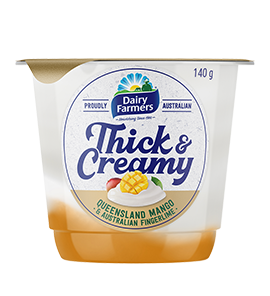 Thick & Creamy Queensland Mango & Australian Fingerlime - Dairy Farmers